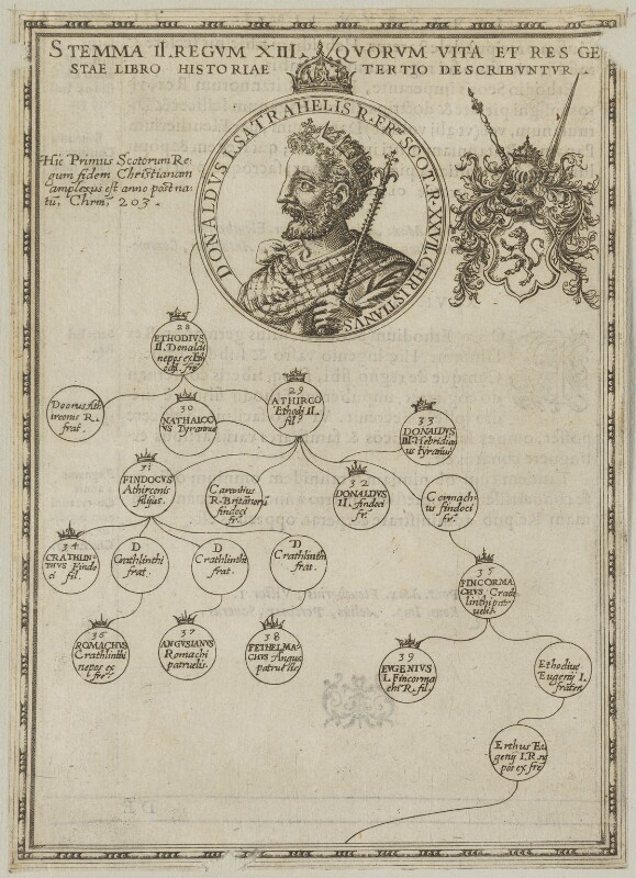 NPG D23876; King Donald I of Scotland - Portrait - National Portrait ...